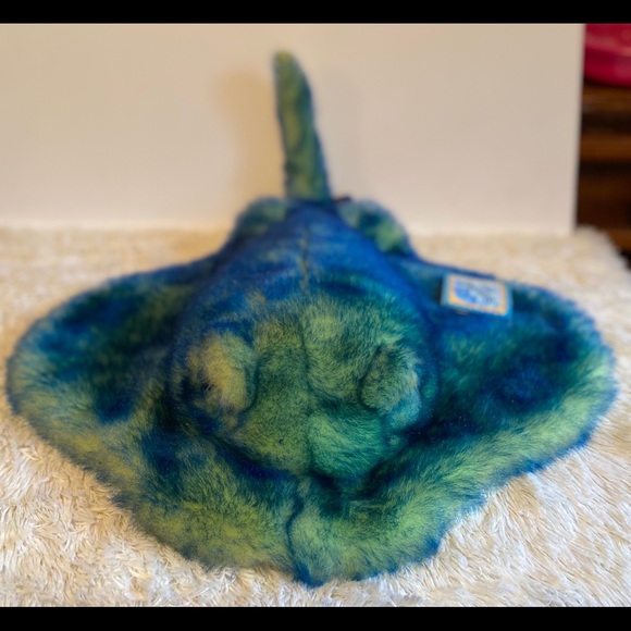 petting zoo | Toys | The Petting Zoo Blue Yellow Soft Sting Ray New ...